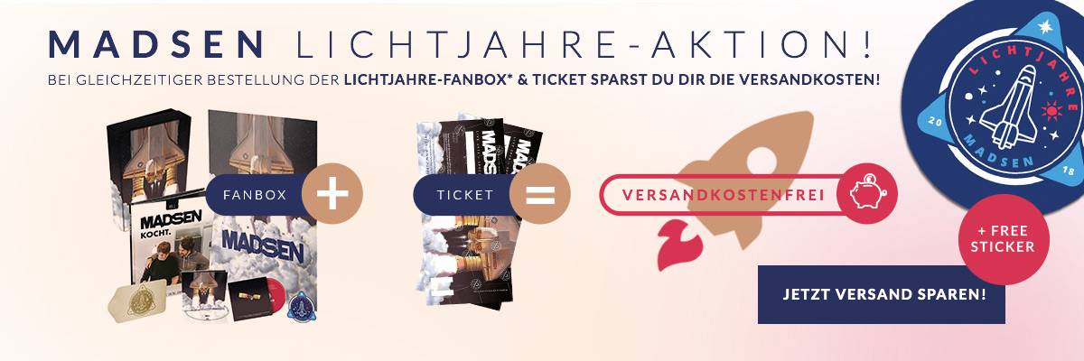 Madsen – Madsenmusik Band Shop Tickets Merch Tour